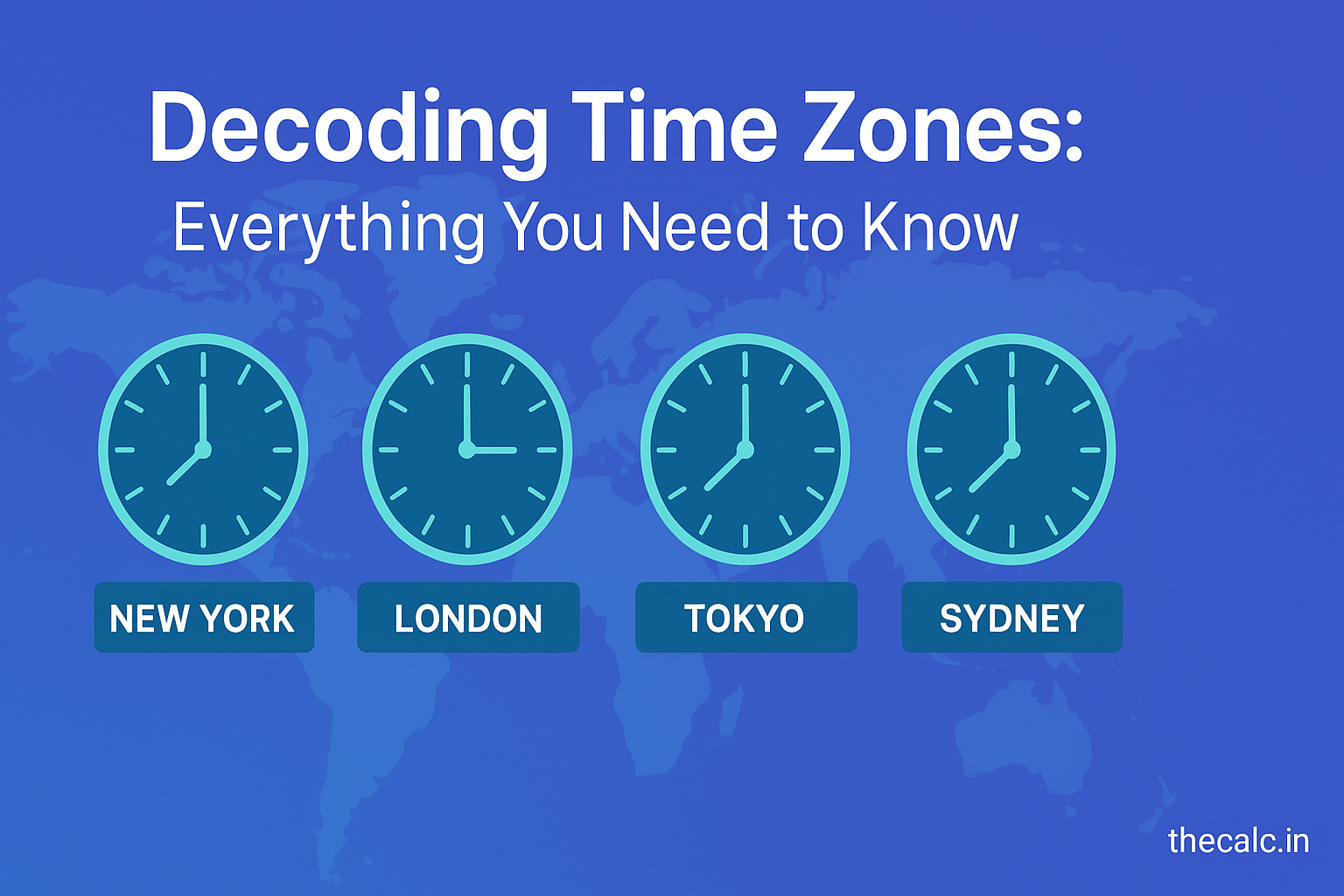 Decoding Time Zones: Everything You Need to Know